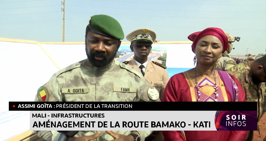 Vidéo : Mali : aménagement de la route Bamako - Kati