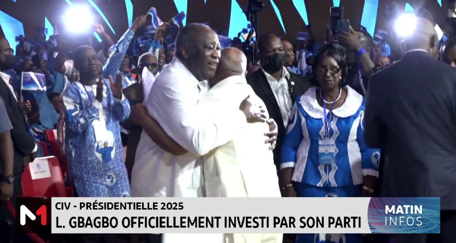 Vidéo : Présidentielle 2025 en Côte d'Ivoire : Laurent Gbagbo officiellement investi par son parti