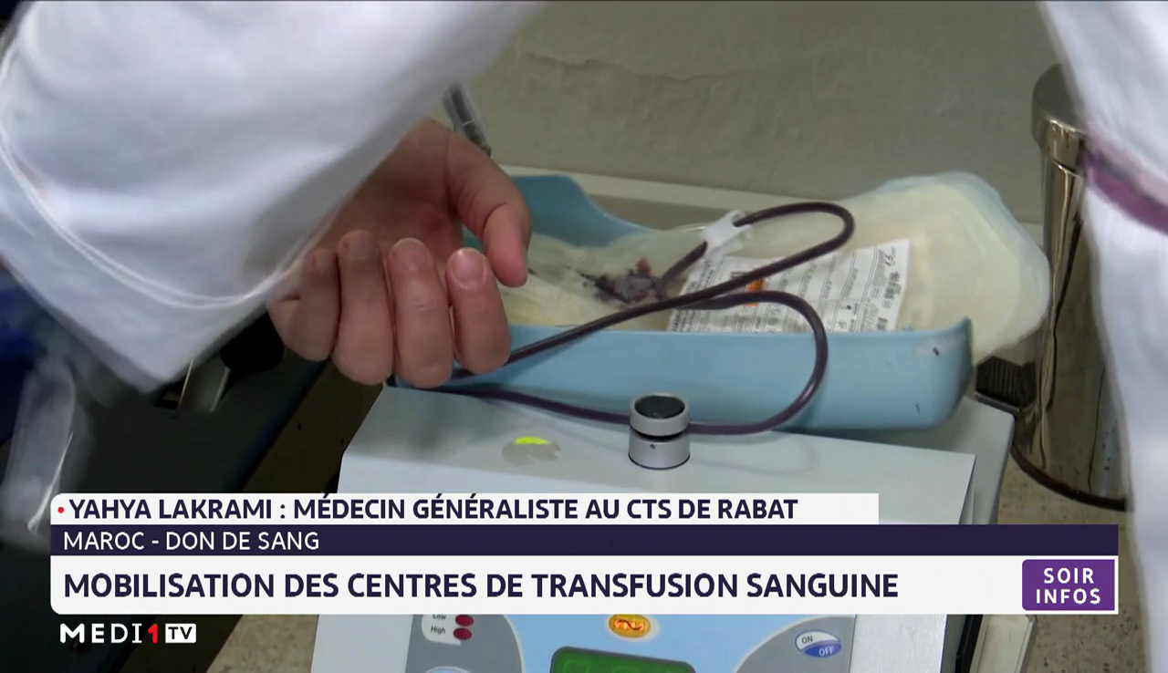 Vidéo : Don de sang : mobilisation des centres de transfusion sanguine