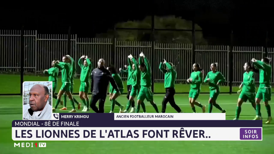 Vidéo Merry Krimou Mondial Féminin 2023 Les Lionnes De Latlas Font