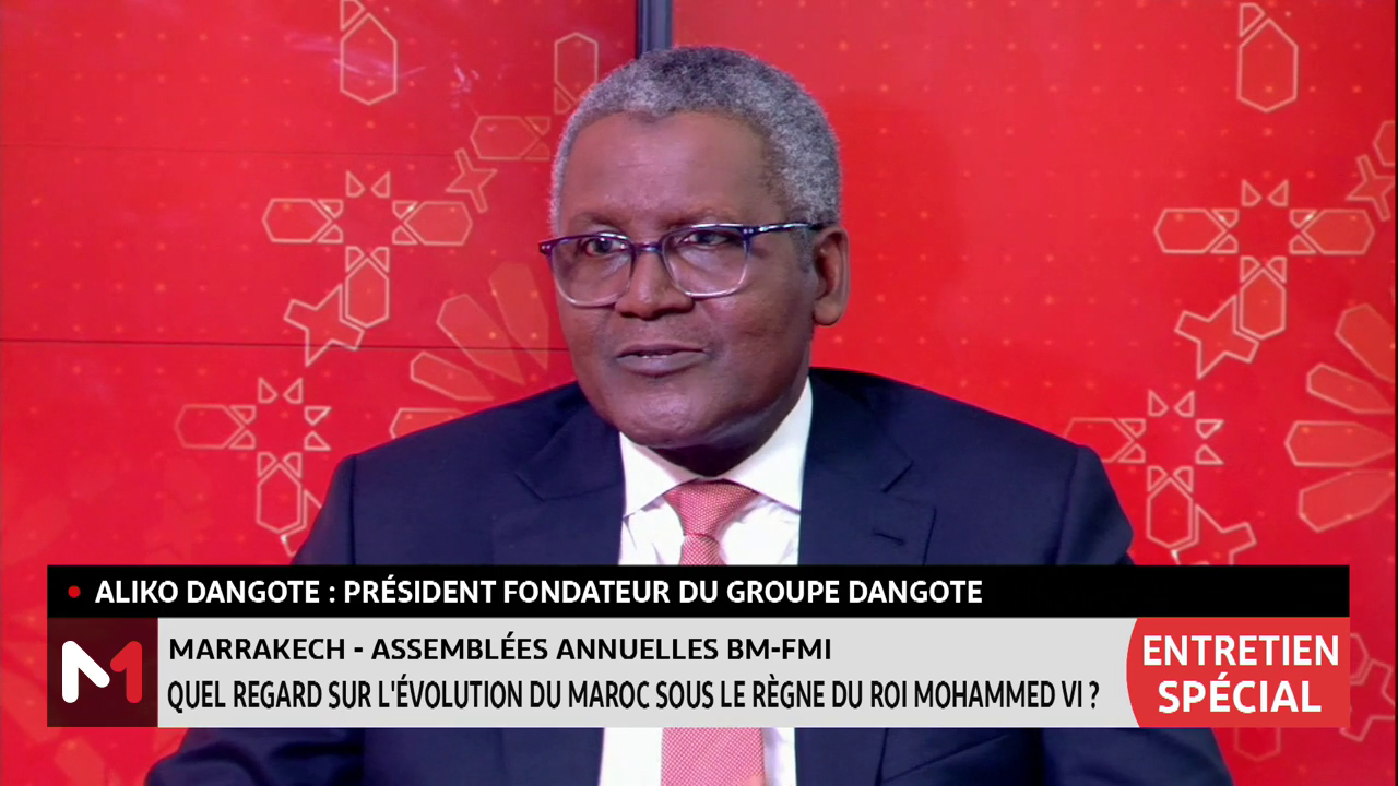 Vidéo : Aliko Dangote exprime son admiration pour l'évolution du Maroc ...